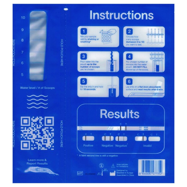 Single Use Fentanyl Test Kit | Wicked Habits
